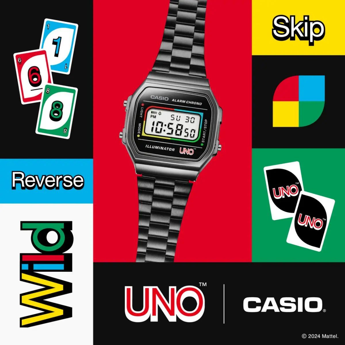Une collab Casio X UNO – Sneakers Culture